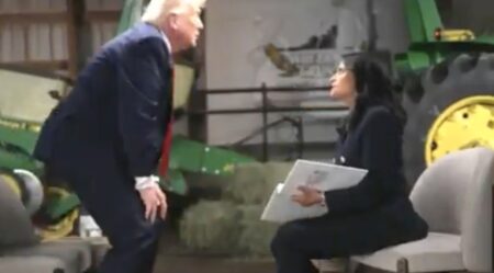 Trump Runs Away From NBC News' Kristin Welker After She Fact Checks His ...